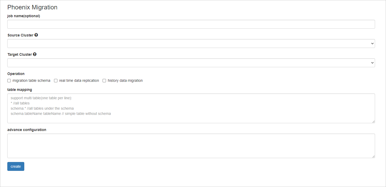 Migrate full and incremental data across Phoenix clusters - ApsaraDB for HBase - Alibaba Cloud ...