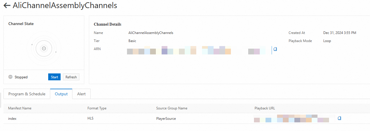 Configure channels - Intelligent Media Services - Alibaba Cloud ...