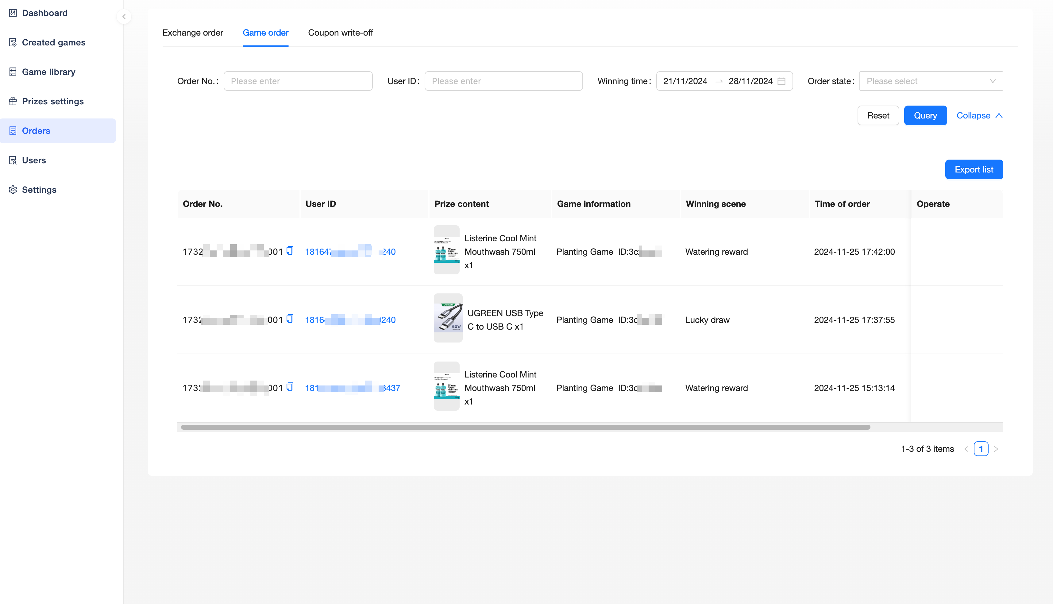 Orders - SuperApp - Alibaba Cloud Documentation Center