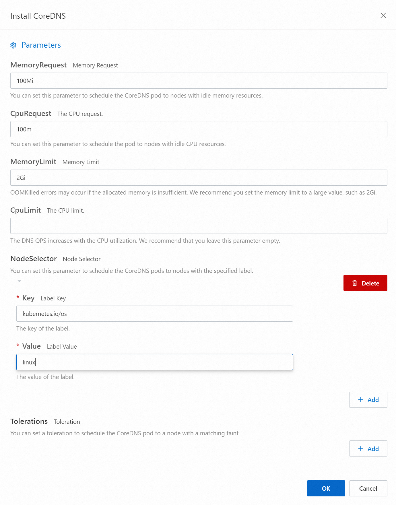 Use unmanaged CoreDNS in an ACS cluster - Container Compute Service - Alibaba Cloud ...