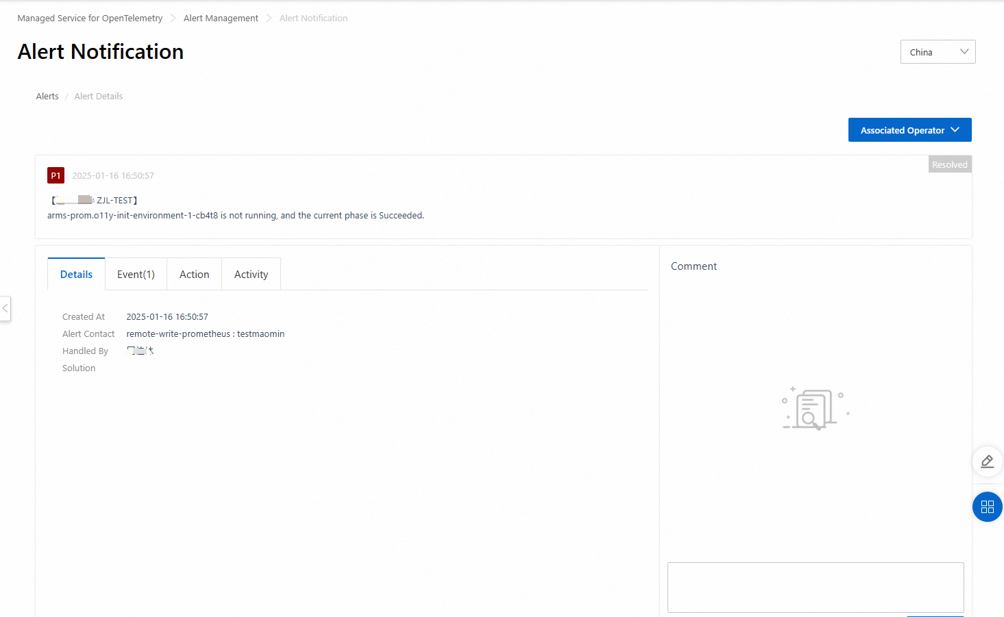 View alert notifications - Managed Service for OpenTelemetry - Alibaba ...