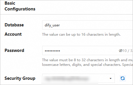 Deploy Dify resources - Data Management - Alibaba Cloud Documentation Center