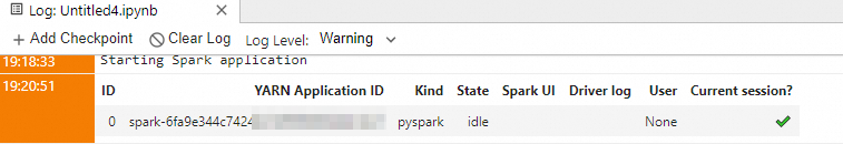 Use Jupyter Notebook To Interact With Emr Serverless Spark E Mapreduce Alibaba Cloud