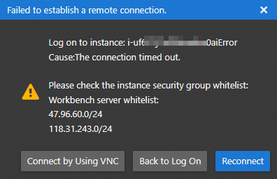 What do I do if issues occur when I use Workbench to connect to a Windows instance over RDP ...