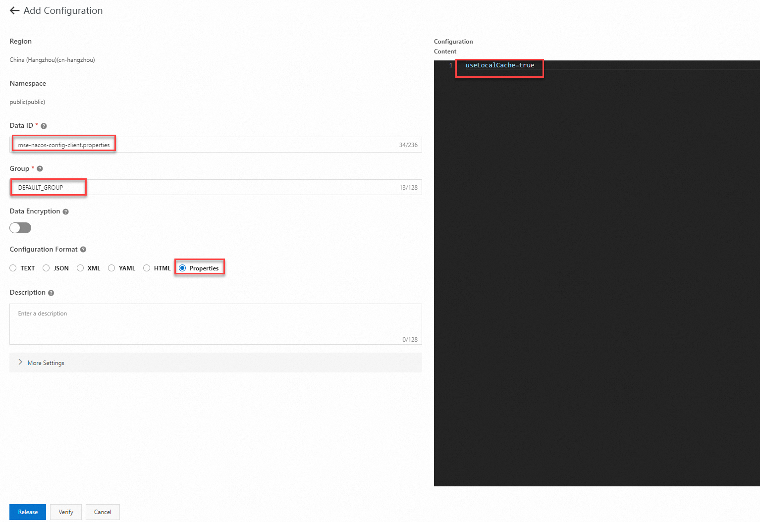 Integrate an MSE Nacos configuration center with Spring Cloud applications - Microservices ...