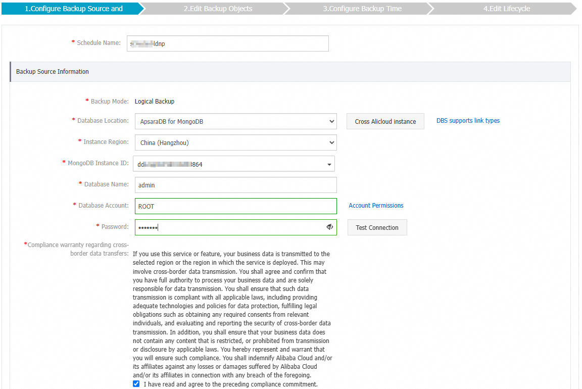 Logically back up and restore an ApsaraDB for MongoDB database - Data Management - Alibaba Cloud ...