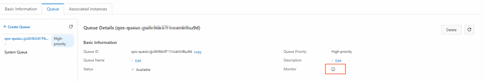 QoS queue monitoring and warning - Express Connect - Alibaba Cloud Documentation Center
