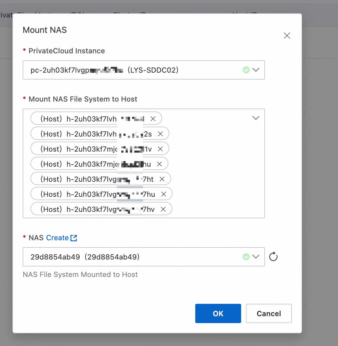 Mount and use a NAS file system in ACVS - - Alibaba Cloud Documentation ...