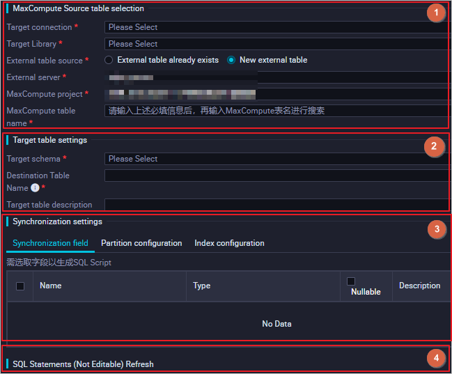 Create a node to synchronize MaxCompute data with a few clicks ...