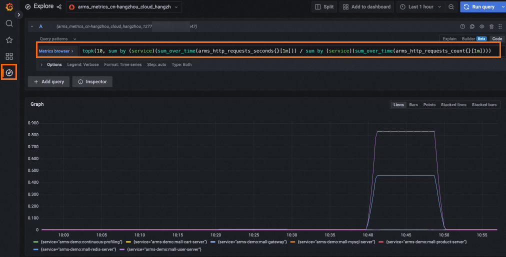Use the PromQL assistant - Application Real-Time Monitoring Service ...