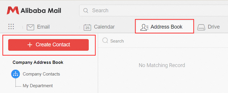Add Contacts to Address Book - Alibaba Mail - Alibaba Cloud ...