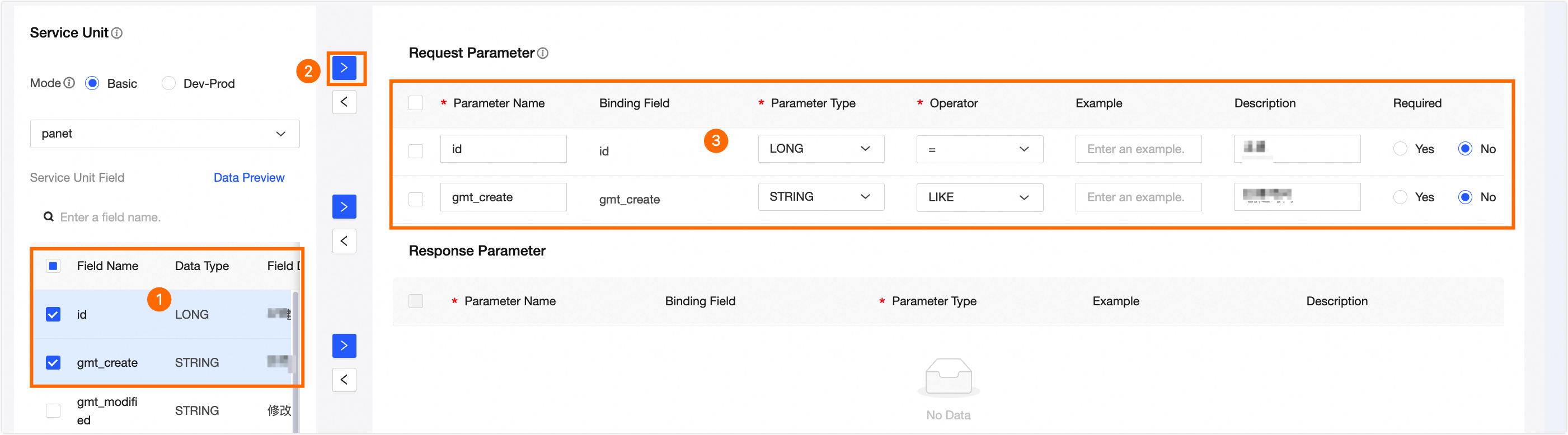Create an API (Service Unit) in Wizard Mode - Dataphin - Alibaba Cloud Documentation Center