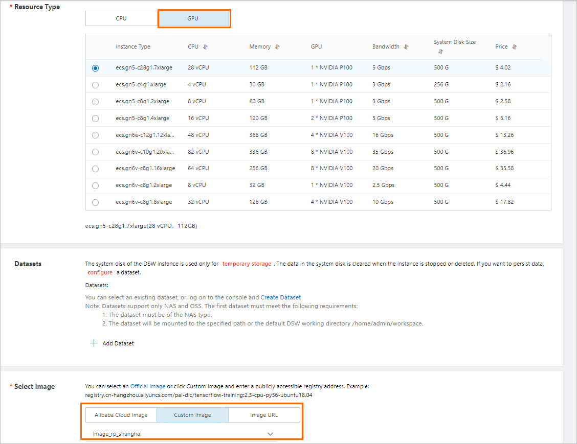 Install a PAI-Rapidformer image - Machine Learning Platform for AI - Alibaba Cloud Documentation ...