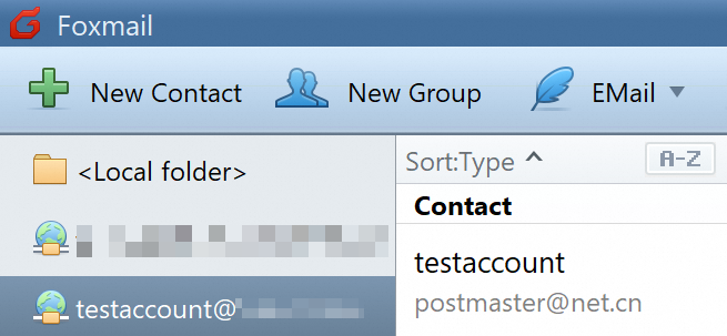 How To Imports The Address Book to Foxmail Client - Alibaba Mail - Alibaba Cloud Documentation ...