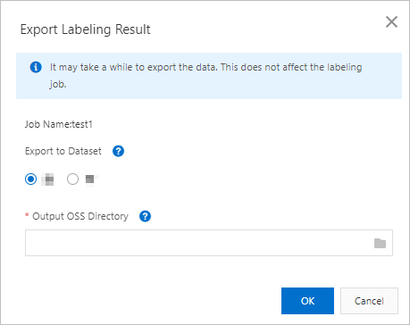 Export labeling results - Machine Learning Platform for AI - Alibaba ...