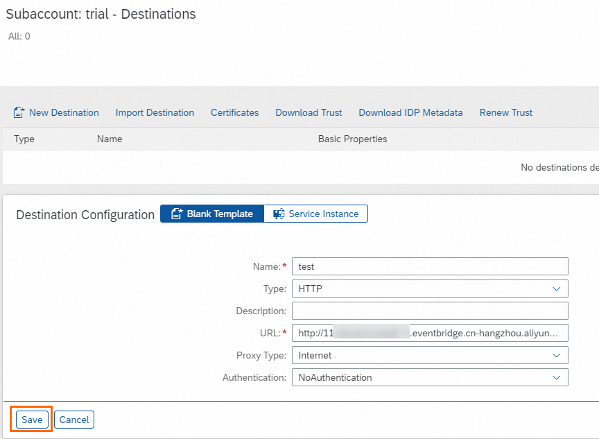How to use an HTTP event source to integrate SAP BTP - Function Compute - Alibaba Cloud ...