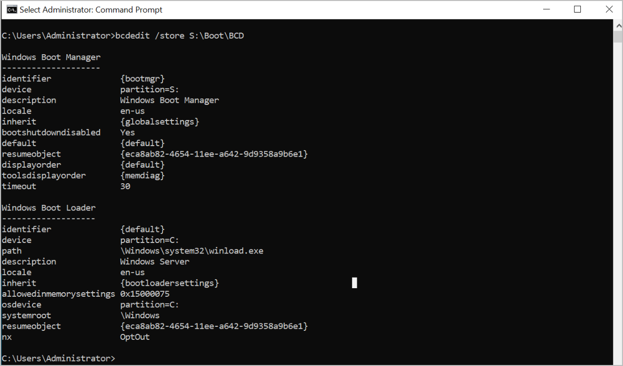 Solution to the "no bootable device" error that occurs when a Windows instance is started ...
