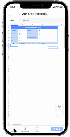 Mobile Form Filling - Quick BI - Alibaba Cloud Documentation Center