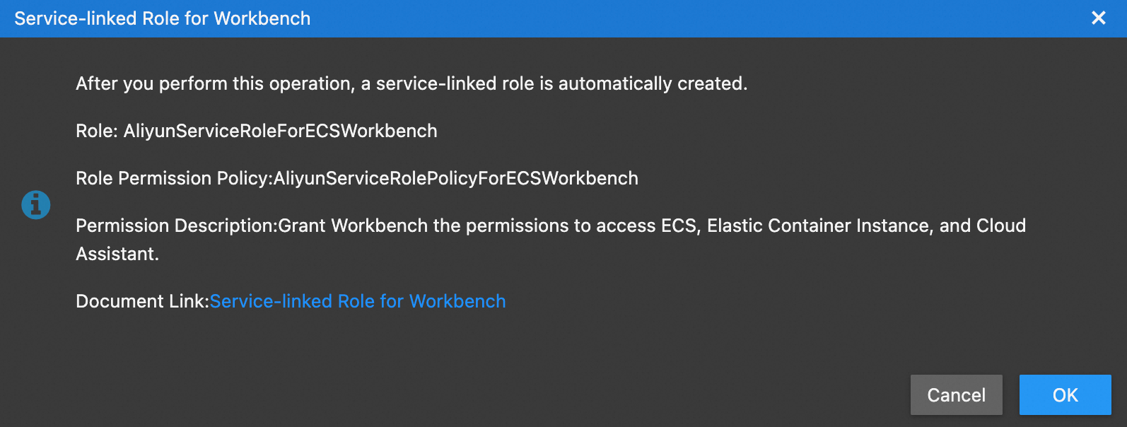 Menghubungkan ke instance menggunakan Workbench - Elastic Compute Service - 阿里云