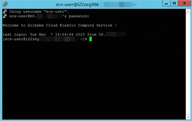 Hubungkan Ke Instance Linux Menggunakan Pasangan Kunci Ssh Elastic