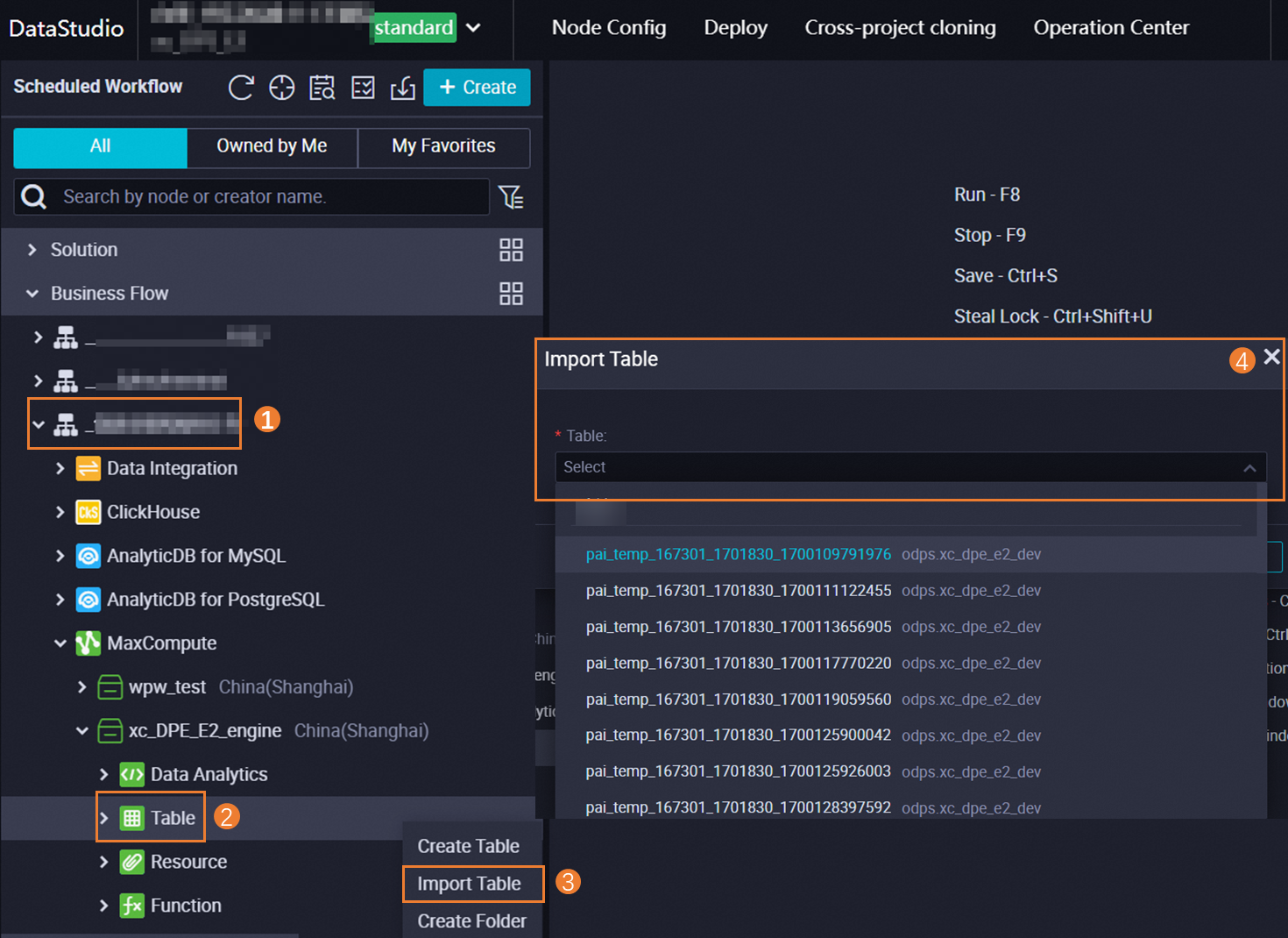 Buat dan kelola tabel MaxCompute - MaxCompute - 阿里云