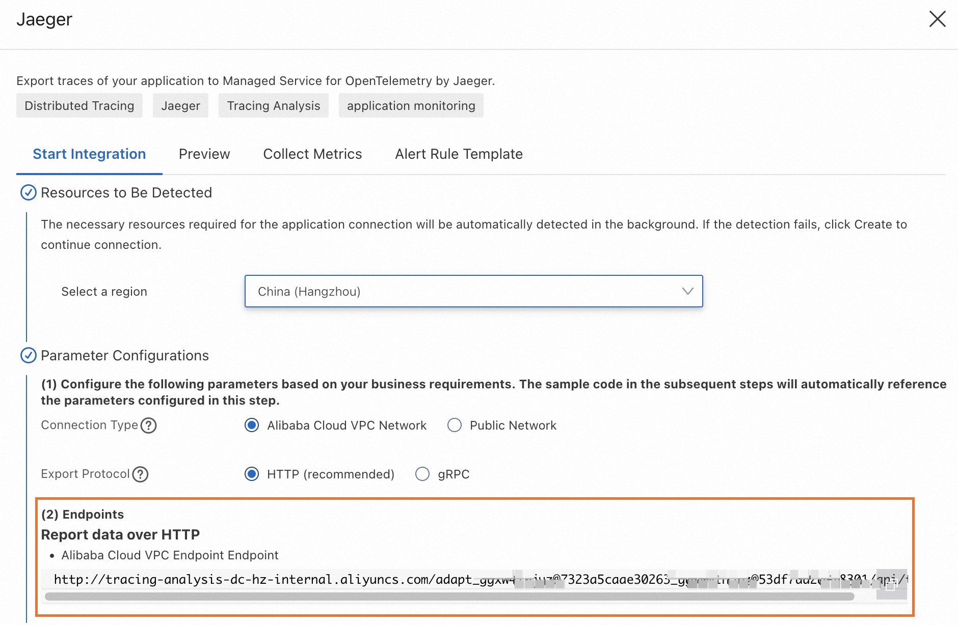 Gunakan Jaeger untuk melaporkan data aplikasi C++ - Application Real-Time Monitoring Service - 阿里云