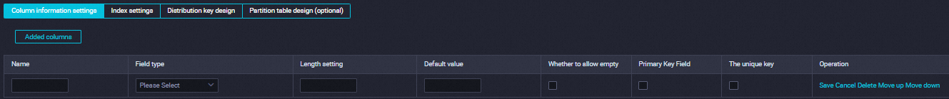Membuat Tabel AnalyticDB for PostgreSQL - DataWorks - 阿里云