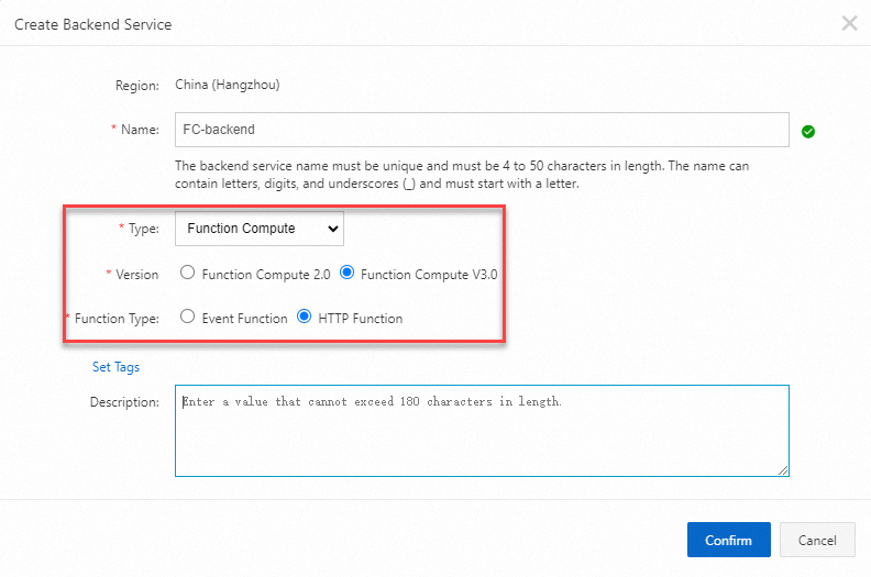 Cara menggunakan Function Compute sebagai layanan backend API - API ...