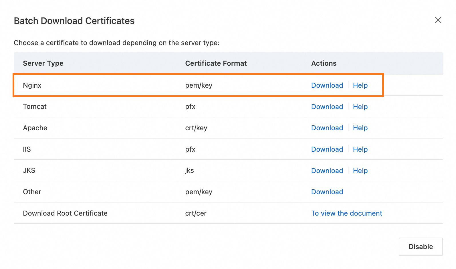 Pasang Sertifikat SSL - Simple Application Server - 阿里云