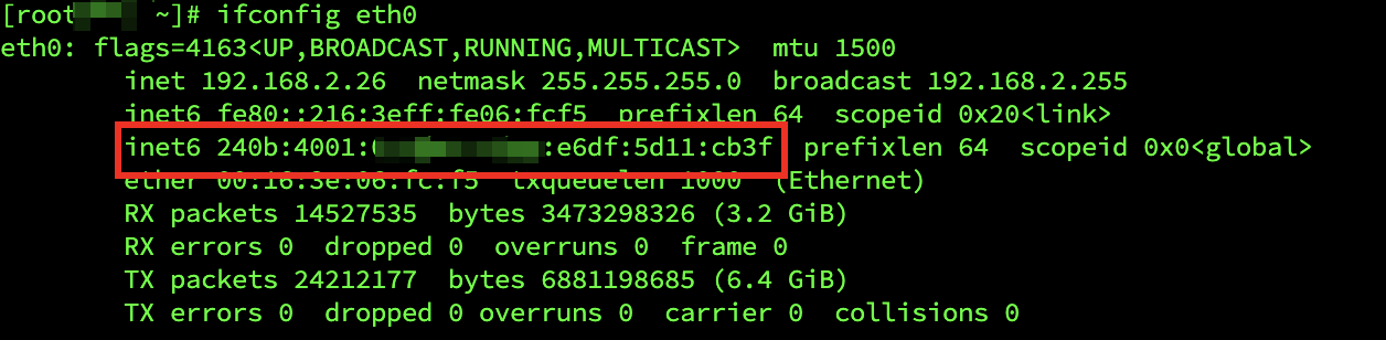 ECS インスタンスの IPv6 アドレスへの ping が失敗した場合のトラブルシューティング - - Alibaba Cloud ドキュメントセンター