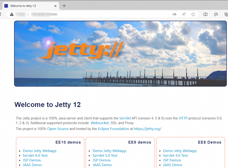 Java web環境のデプロイ (Jetty) - Elastic Compute Service - Alibaba Cloud ドキュメントセンター