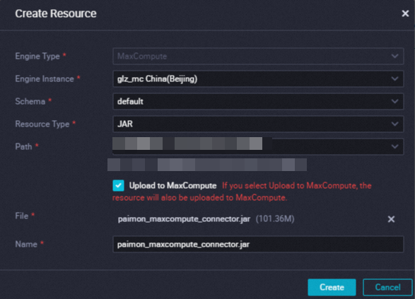 MaxComputeでのApache Paimon外部テーブルの作成 - - Alibaba Cloud ドキュメントセンター