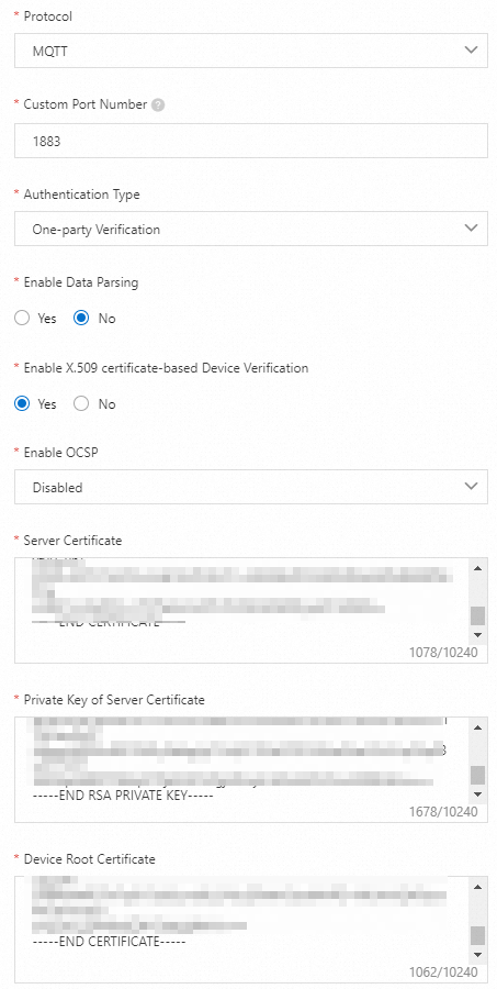X.509 証明書ベースの双方向認証を使用して MQTT ゲートウェイデバイスを接続する - IoT Platform - Alibaba Cloud ドキュメントセンター