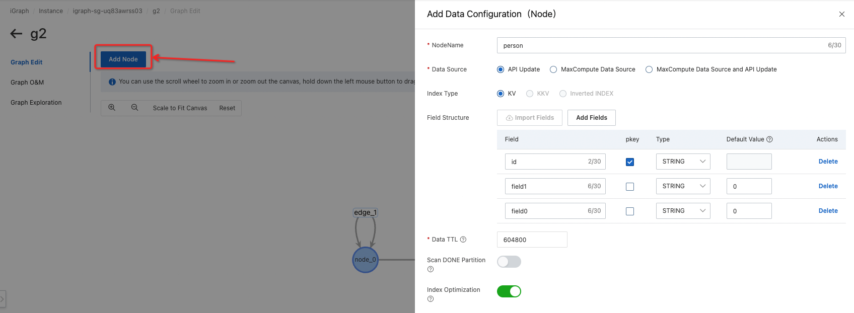 グラフの編集 - Graph Compute - Alibaba Cloud ドキュメントセンター