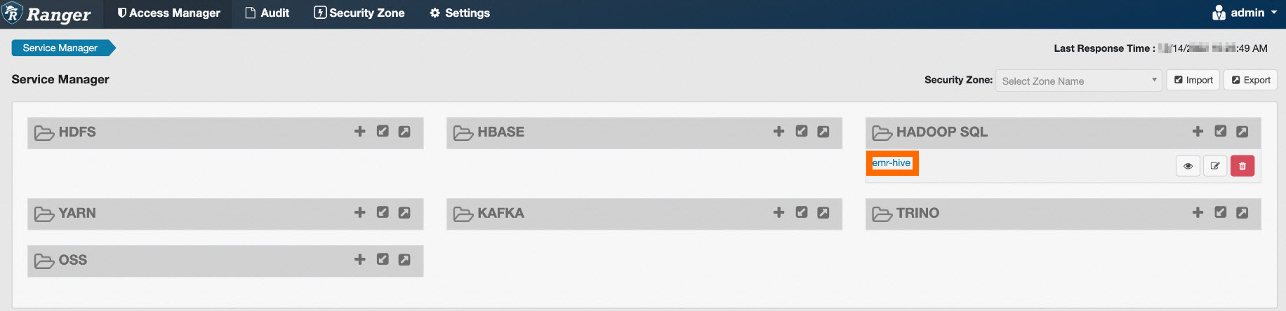 Ranger で Hive を有効化し、関連する権限を設定する - E-MapReduce - Alibaba Cloud ドキュメントセンター