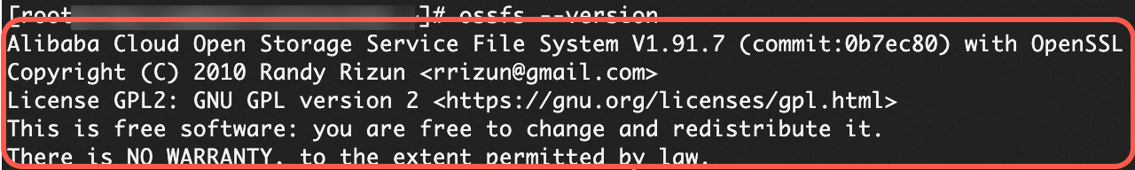 安装ossfs 1.0 - 对象存储 OSS - 阿里云
