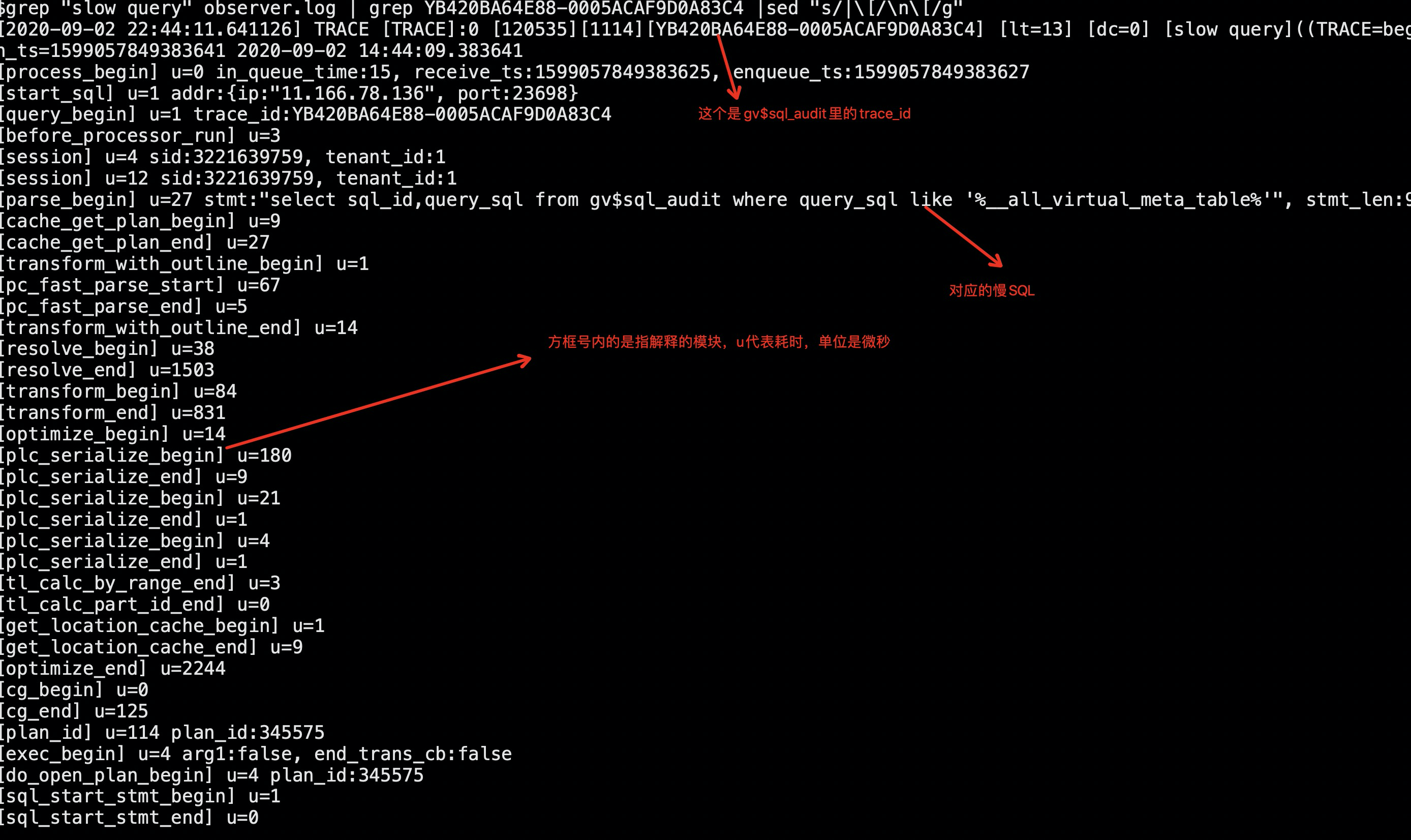 如何通过参数调整确认慢 SQL -OceanBase数据库使用指南