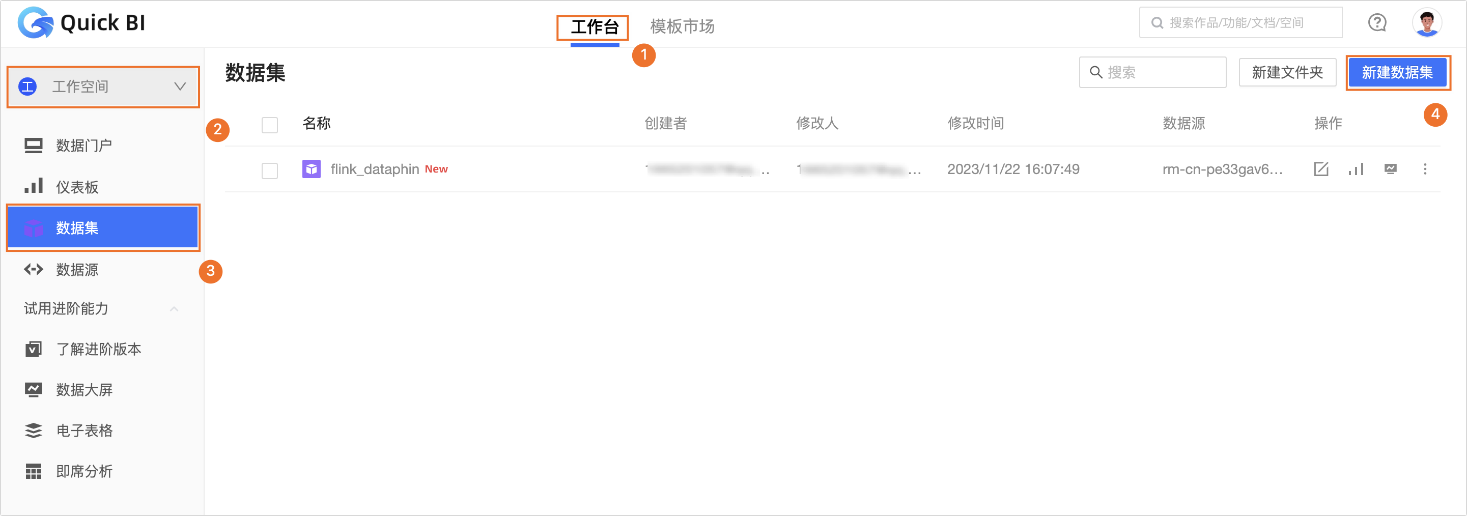 步驟六：可視化分析 - Dataphin - 阿里雲