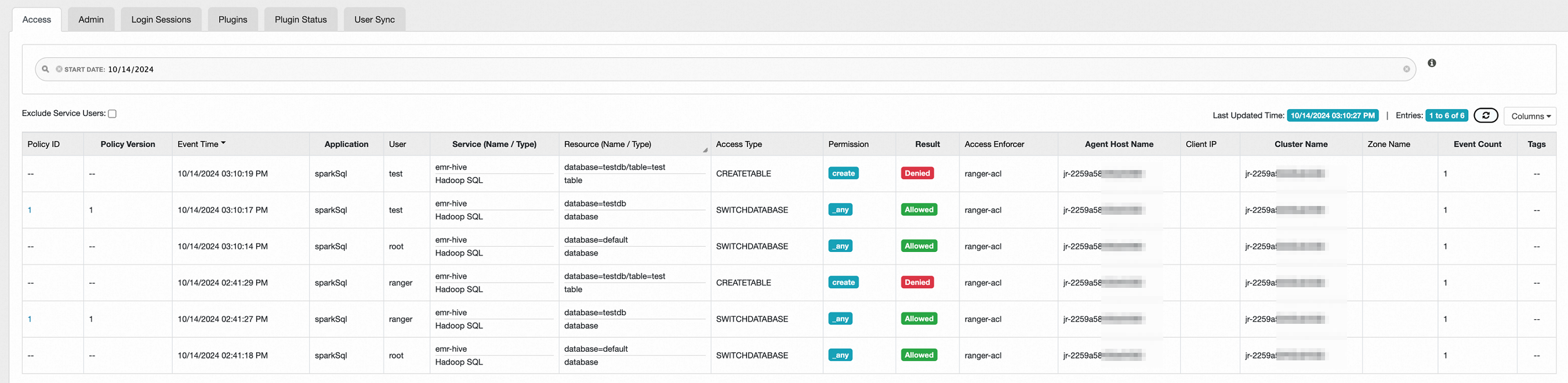 為Spark批任務配置並啟用Ranger鑒權 - E-MapReduce - 阿里雲